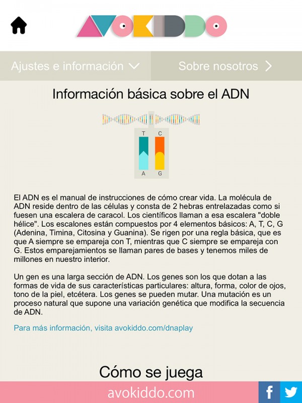 DNA Play. Aprender genética nunca fue tan divertido - Generación Apps
